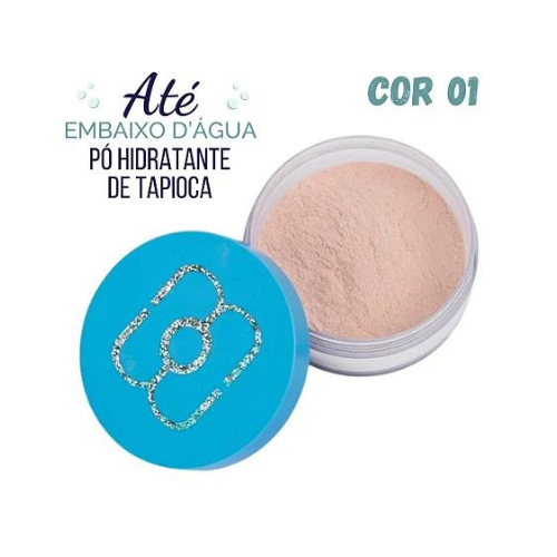 Pó Maria Margarida Hidratante de Tapioca Até Embaixo D'Água Cor 1 ...