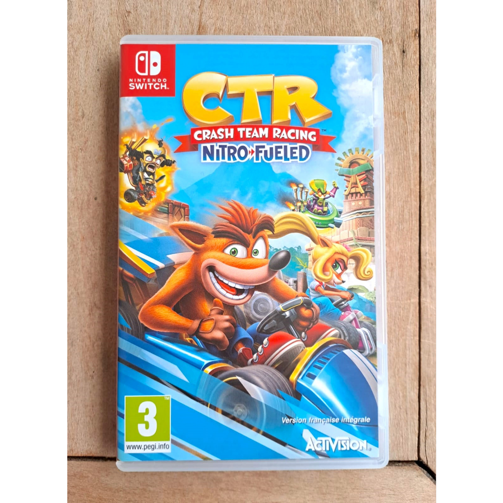 Crash Team Racing Nitro-Fueled (mídia Física) Nintendo Switch | Shopee ...