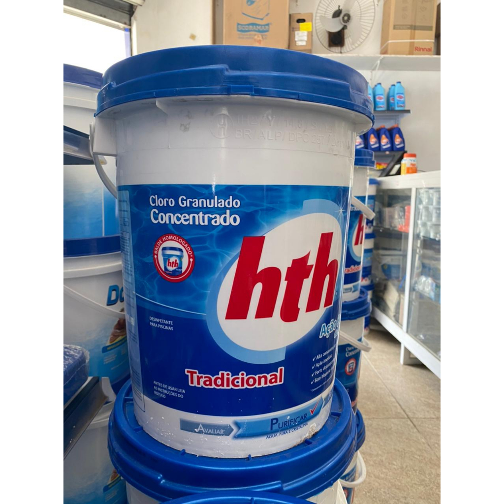 Cloro HTH Tradicional 10KG | Shopee Brasil