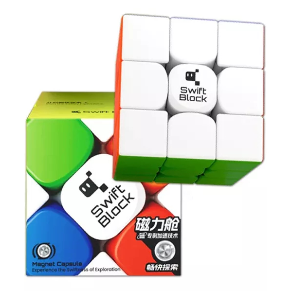 Cubo Mágico Gan 3x3x3 Swift Block Magnético Profissional | Shopee Brasil