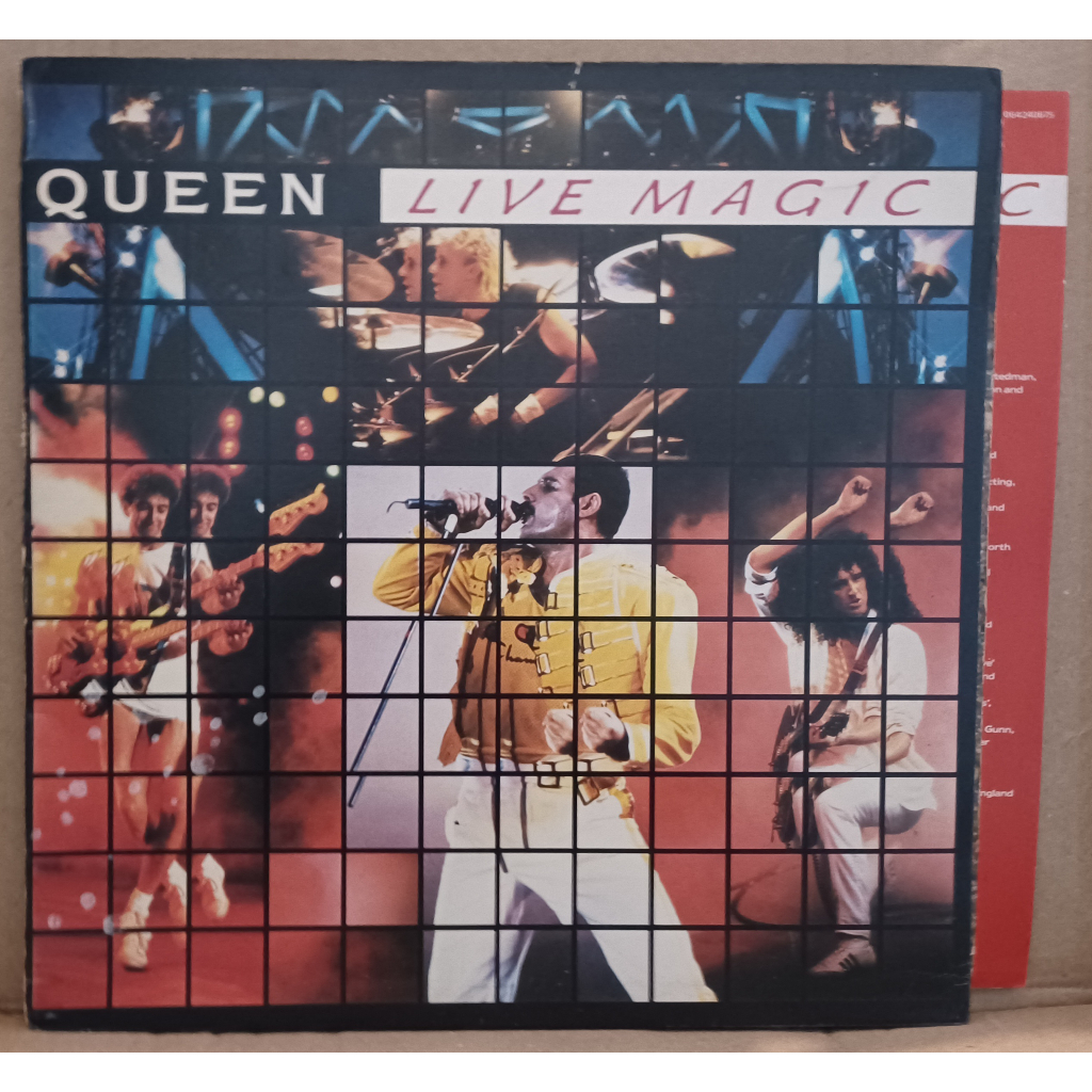LP Disco De Vinil Queen - Live Magic - LP Muito Bom Capa Dupla Boa Ler ...