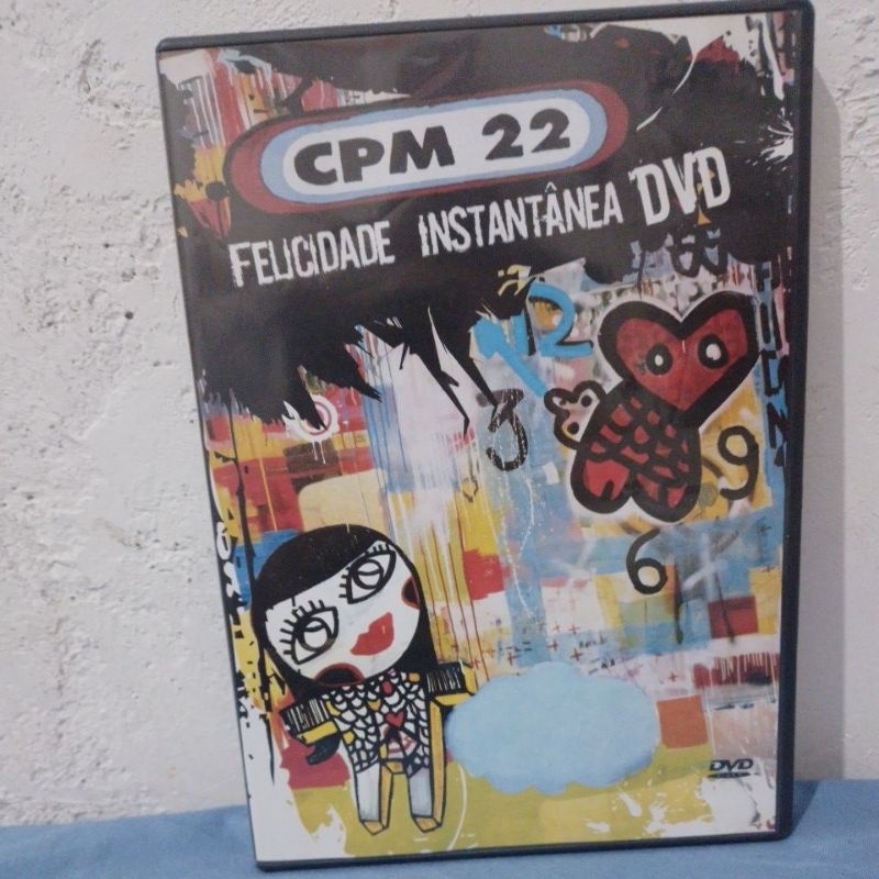 (DVD) CPM 22 Felicidade instantânea | Shopee Brasil