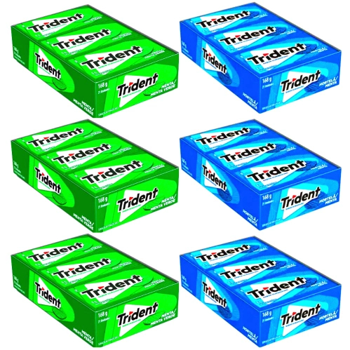 Chiclete Trident 168g | Shopee Brasil