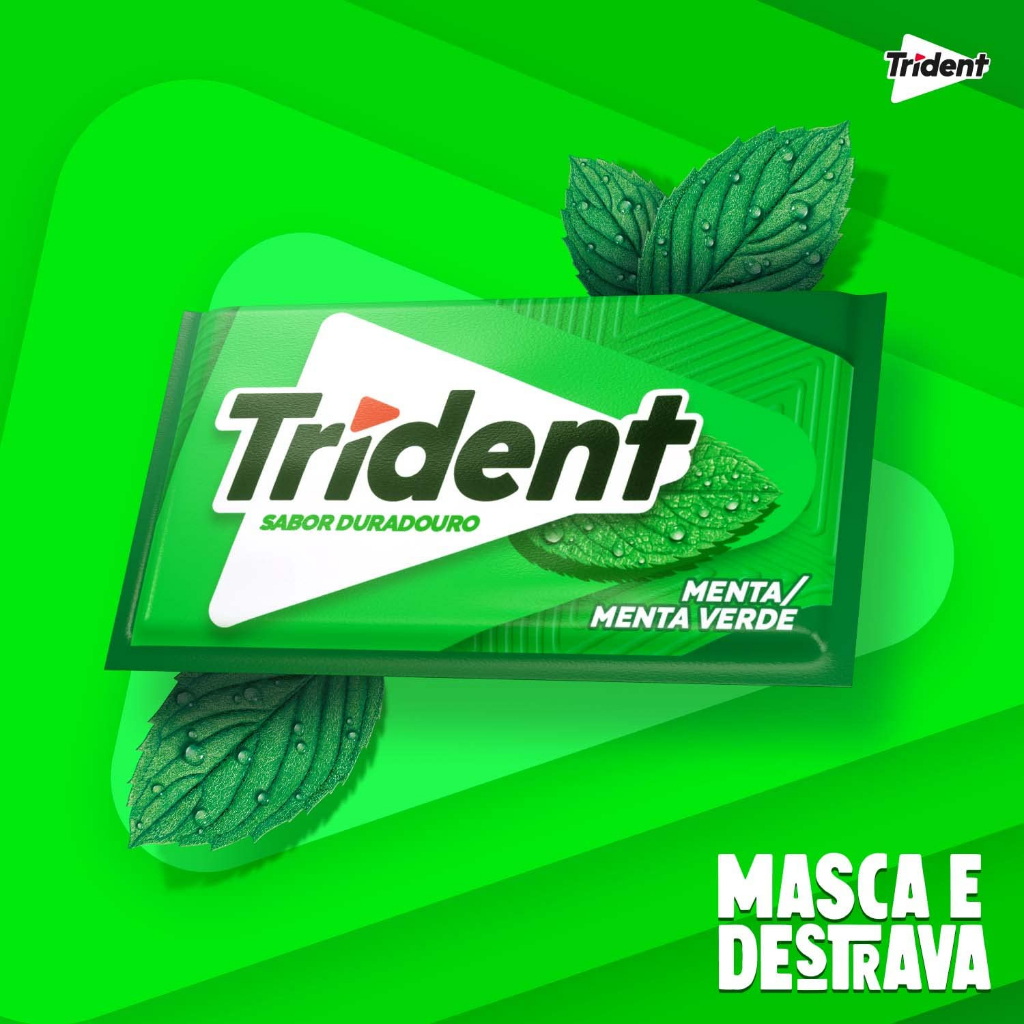 Chiclete Trident 168g | Shopee Brasil
