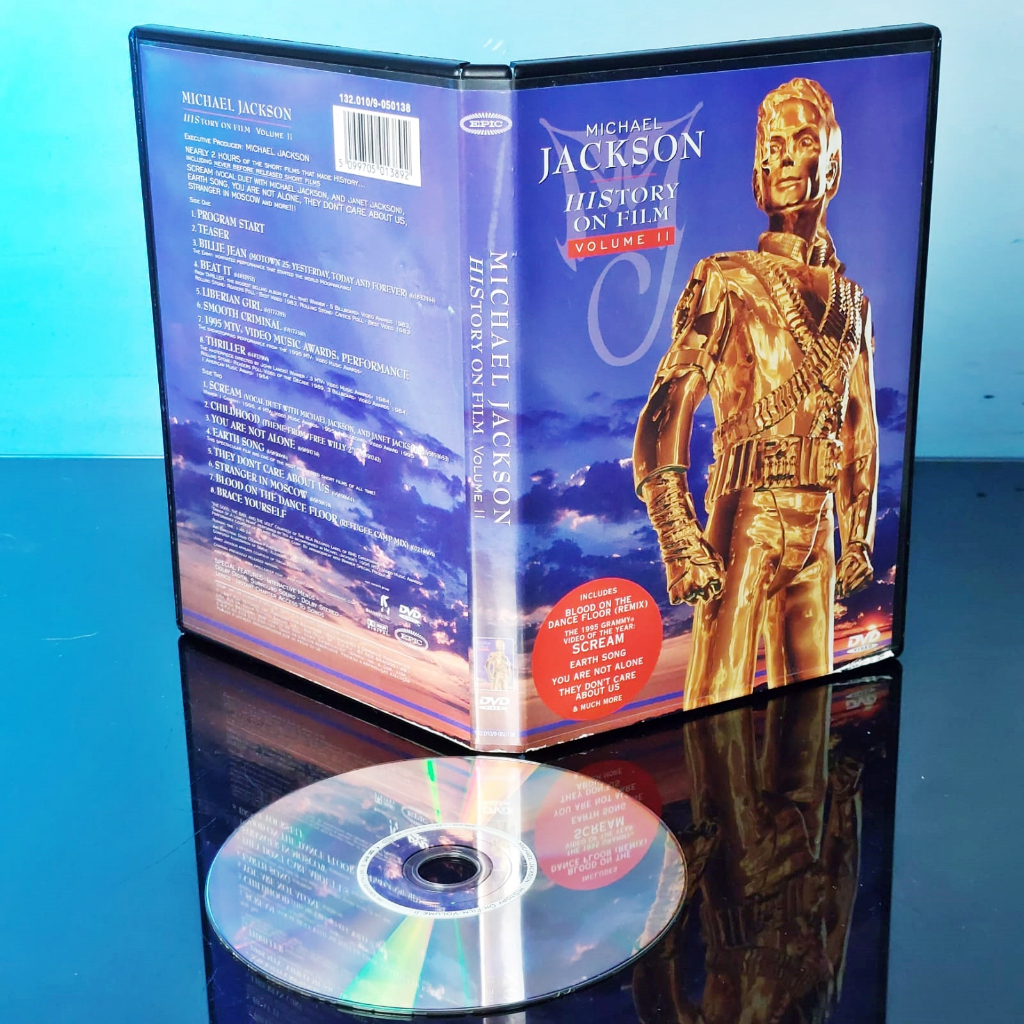 DVD Michael Jackson History on Film Volume 2 | Shopee Brasil