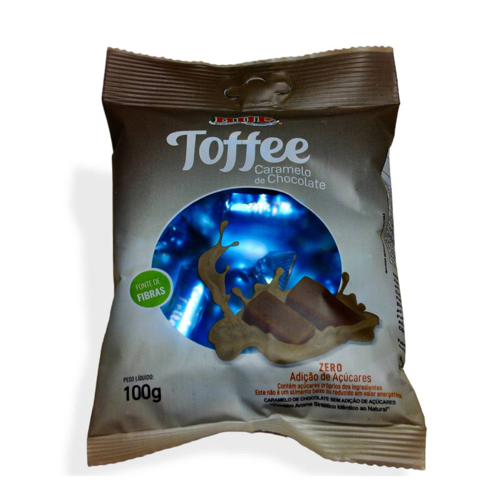 Bala Caramelo De Chocolate Zero Açúcar E Glúten 100g | Shopee Brasil