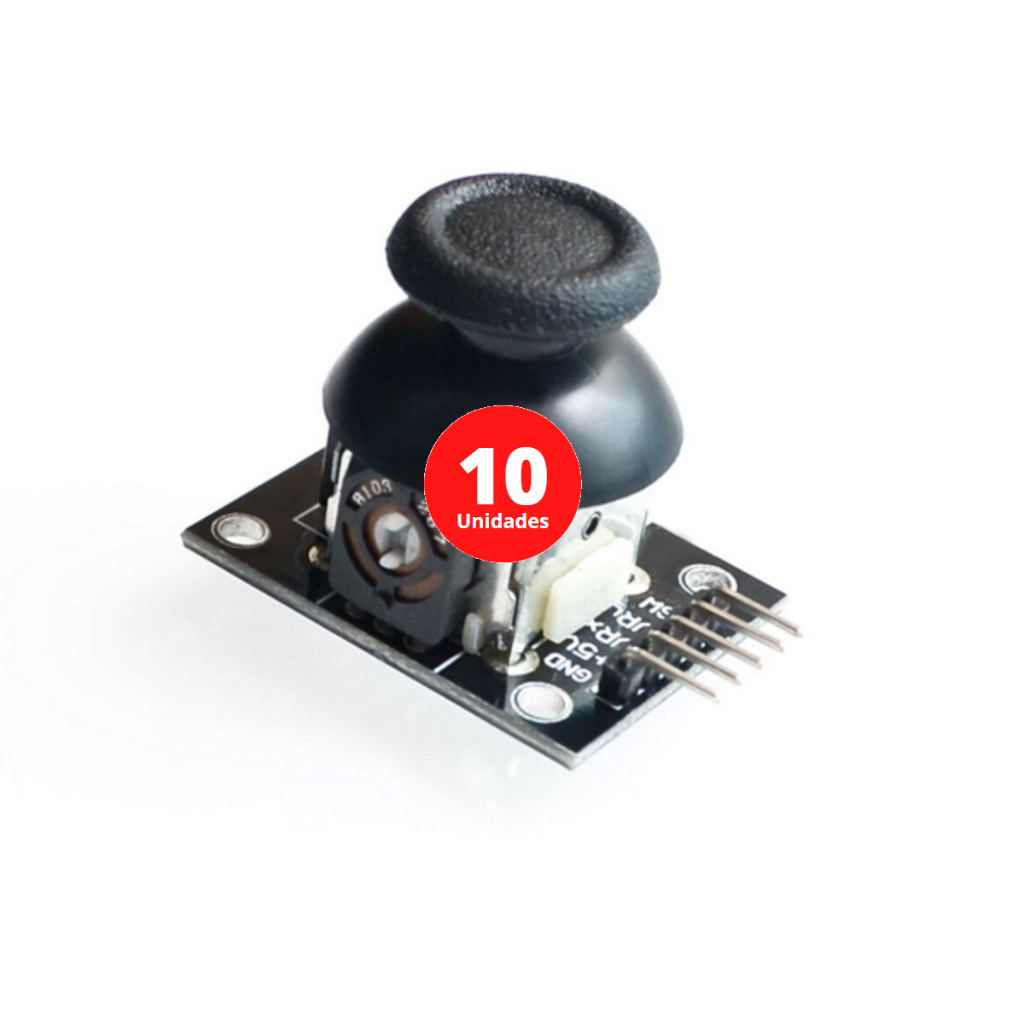 Joystick Modulo 3 Eixos Analogico 10 UNIDADES p/ Esp8266 Nodemcu Arduino | Shopee Brasil