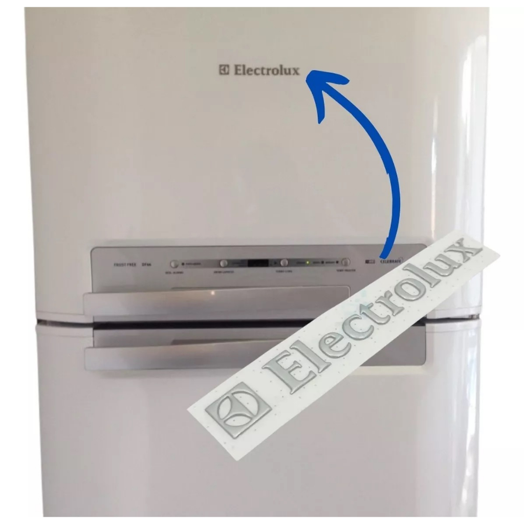 Emblema Logotipo Adesivo Geladeira Electrolux Original | Shopee Brasil