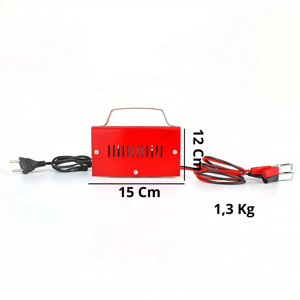 Carregador De Bateria 12v Até 300amperes Cf5 Inteligente | Shopee Brasil