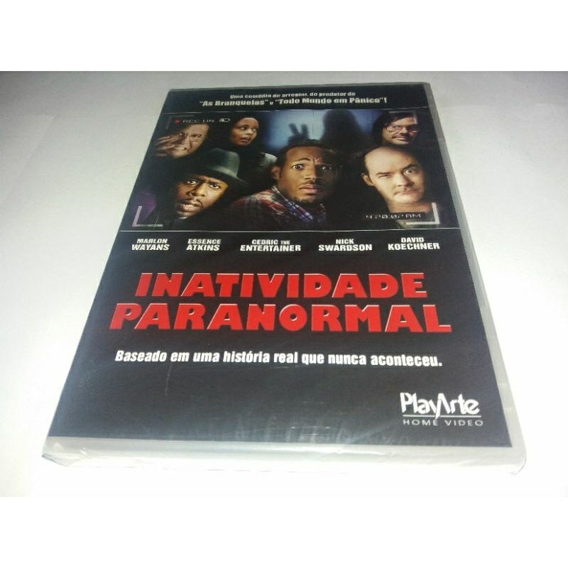 Dvd - Inatividade Paranormal - 2012 - Dublado - Lacrado | Shopee Brasil