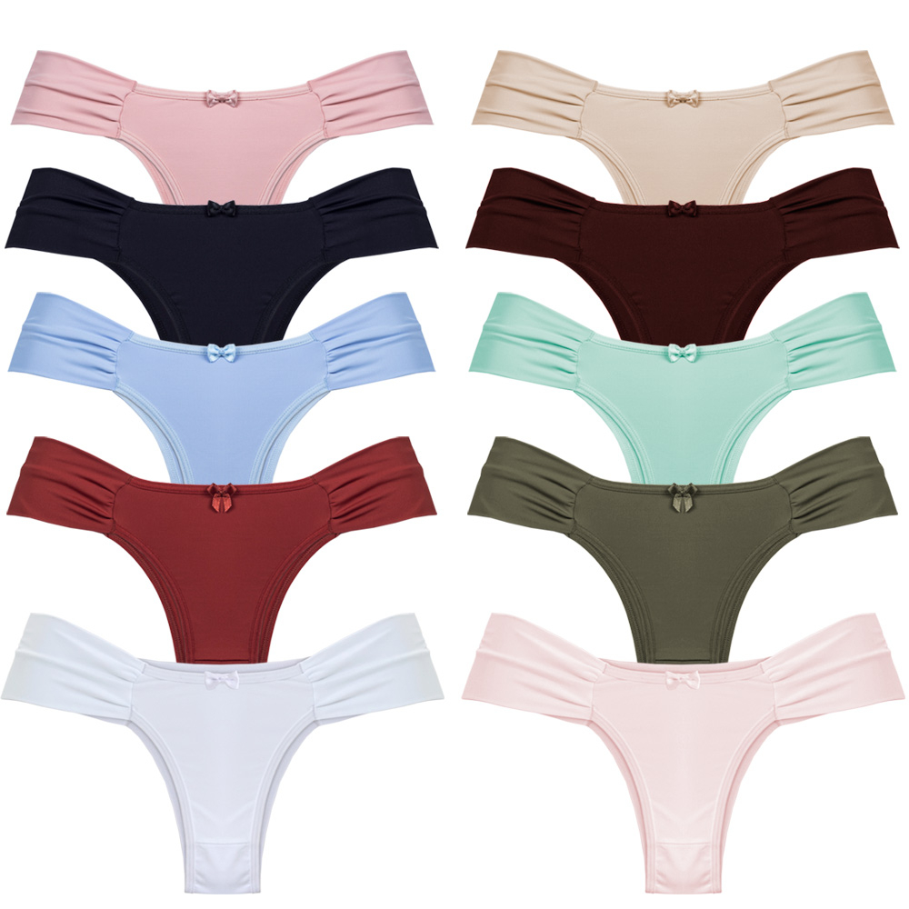 Kit 10 Calcinha Pala Dupla Em Microfibra Lingerie Conforto | Shopee Brasil