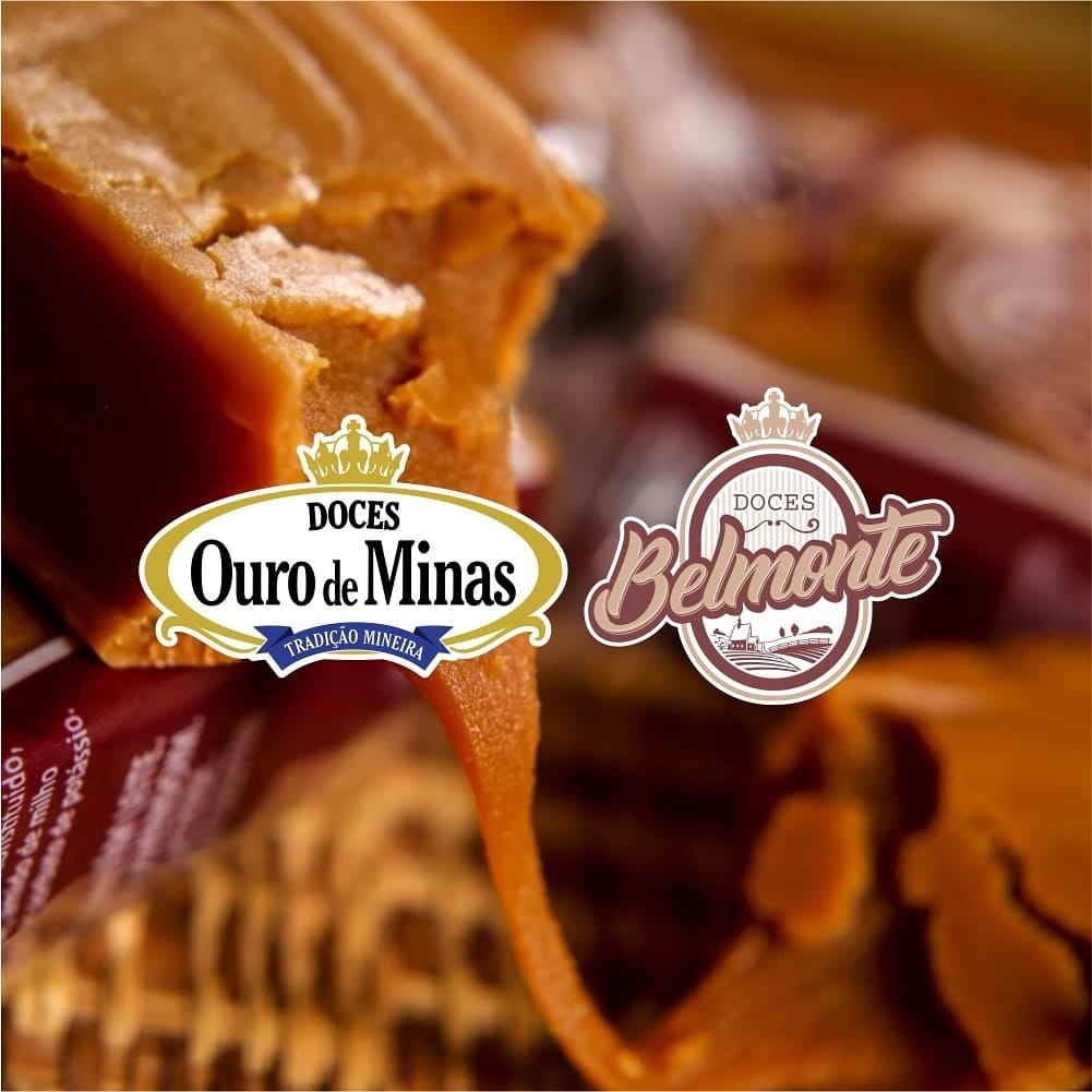 Doces de leite Ouro de Minas Pote doce Belmonte com 21 Unidades ...
