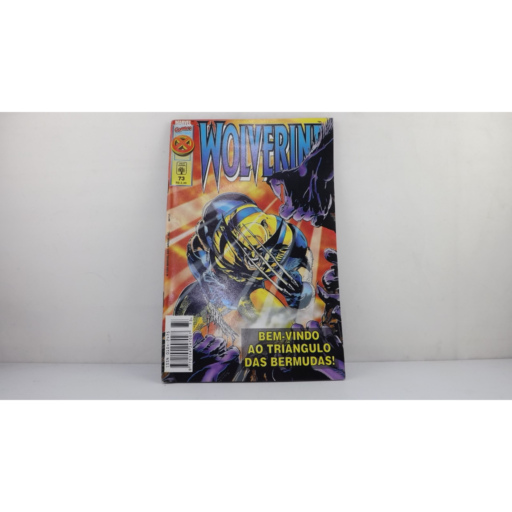 Hq Wolverine Nº 73 Coleção 1998 Marvel Abril Jovem Semi Nova | Shopee ...