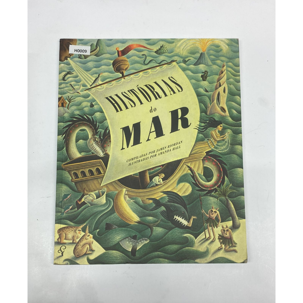 Livro Histórias do mar Compiladas porJames Riordan H0009 | Shopee Brasil