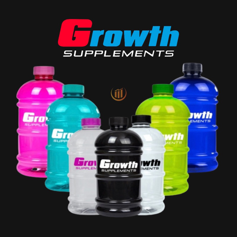 Garrafa De Água Galão Academia 2 Litros - Growth Suplementts | Shopee ...