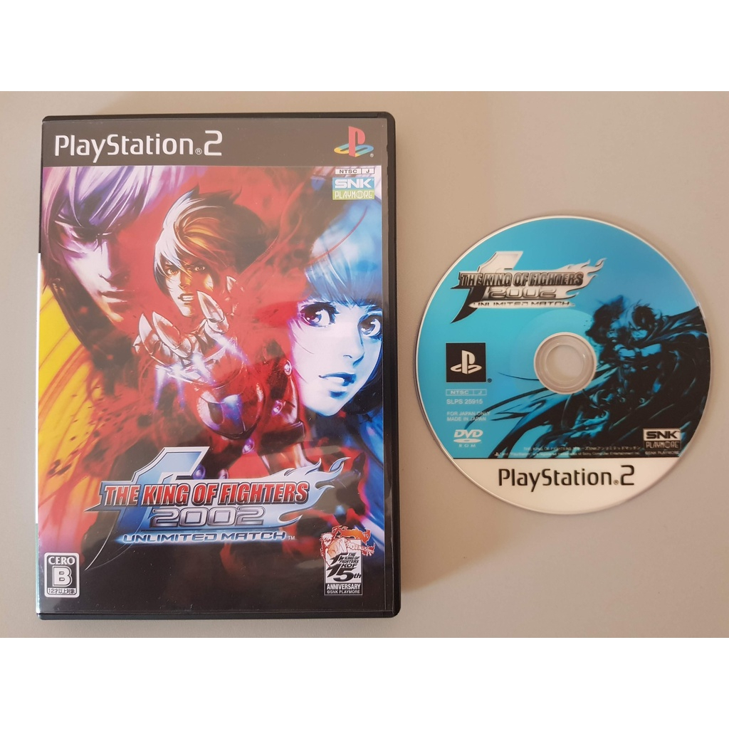 The King of Fighters 2002 Unlimited Match Jogo para Playstation 2 Ps2 ...