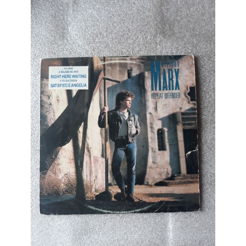 LP Richard Marx - Repeat Offender 1989 COM ENCARTE | Shopee Brasil