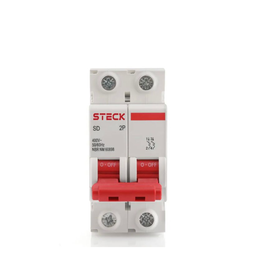 STECK DISJUNTOR CURVA C BIPOLAR 40AMP SDD62C40 | Shopee Brasil