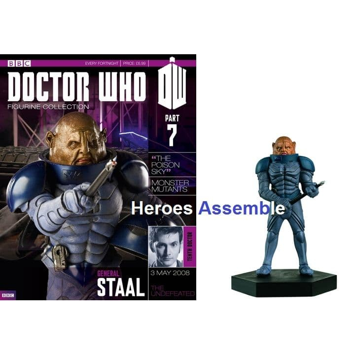Eaglemoss - Sontaran General Staal - Doctor Who | Shopee Brasil