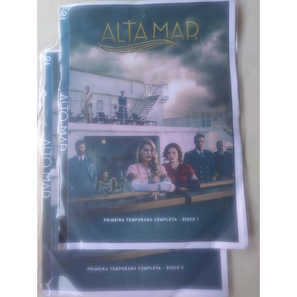 Serie Alta Mar 1ª Temporada 2 discos com 8 episódios | Shopee Brasil