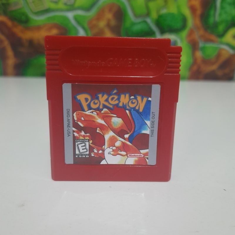 pokemon red original game boy Nintendo gba gbc advance | Shopee Brasil
