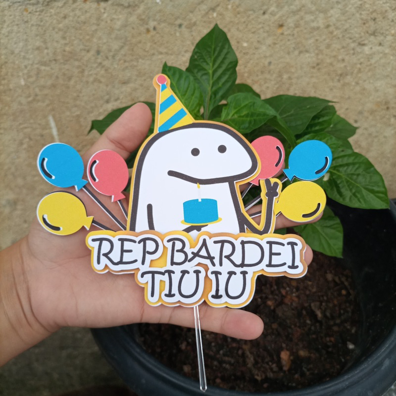 Topper bolo flork | Shopee Brasil