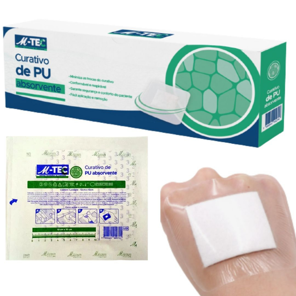 Curativo Band Aid Bandagem Adesiva De Feridas PU À Prova D'água De ...