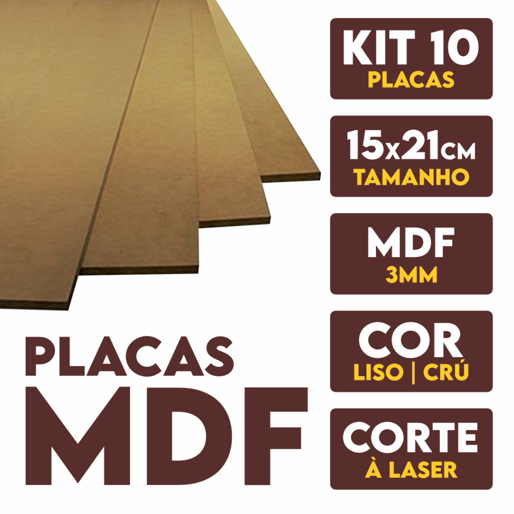 Placa MDF 3mm Corte a Laser 15x21cm Artesanatos e Quadrinhos ...