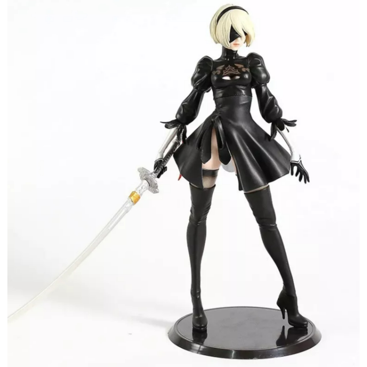 Action Figure Nier Automata 2b 28 Cm Sem Caixa | Shopee Brasil