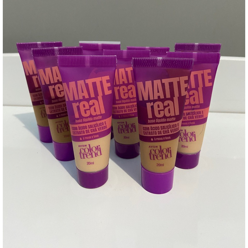 Base Líquida Matte Color Trend Avon 20 ml | Shopee Brasil