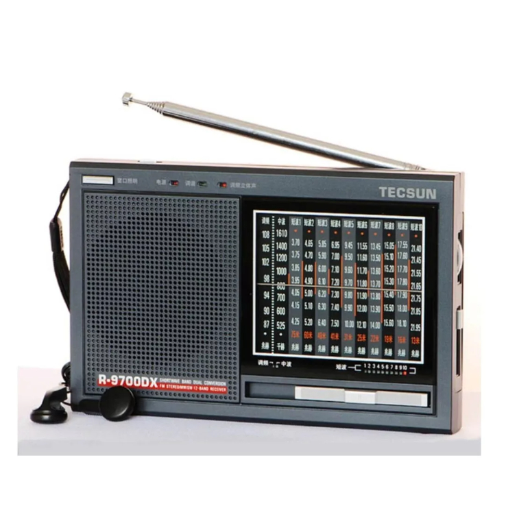 Rádio Tecsun R-9700 Dx | Shopee Brasil
