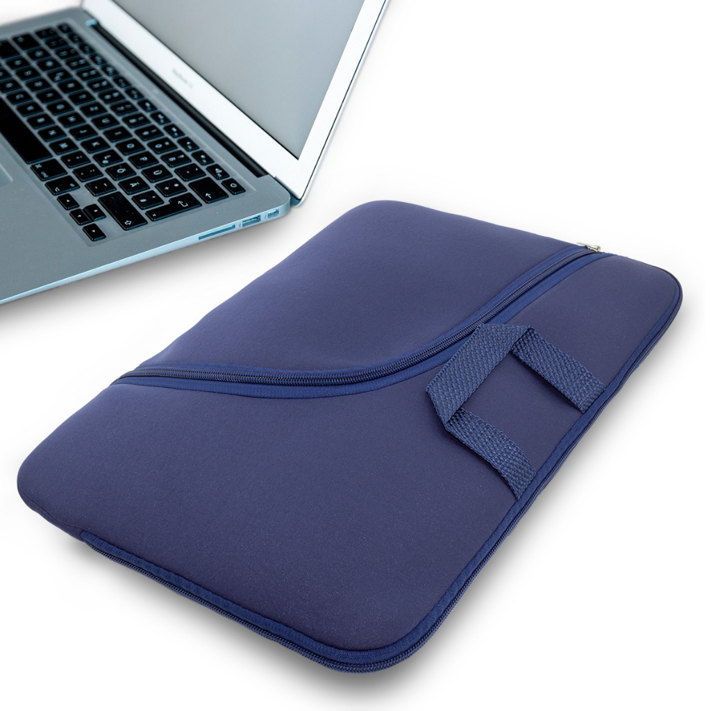 Capa Case Maleta Para Notebook e Macbook C/Bolso Externo 14' 15,6' 17" Polegadas Neoprene ...