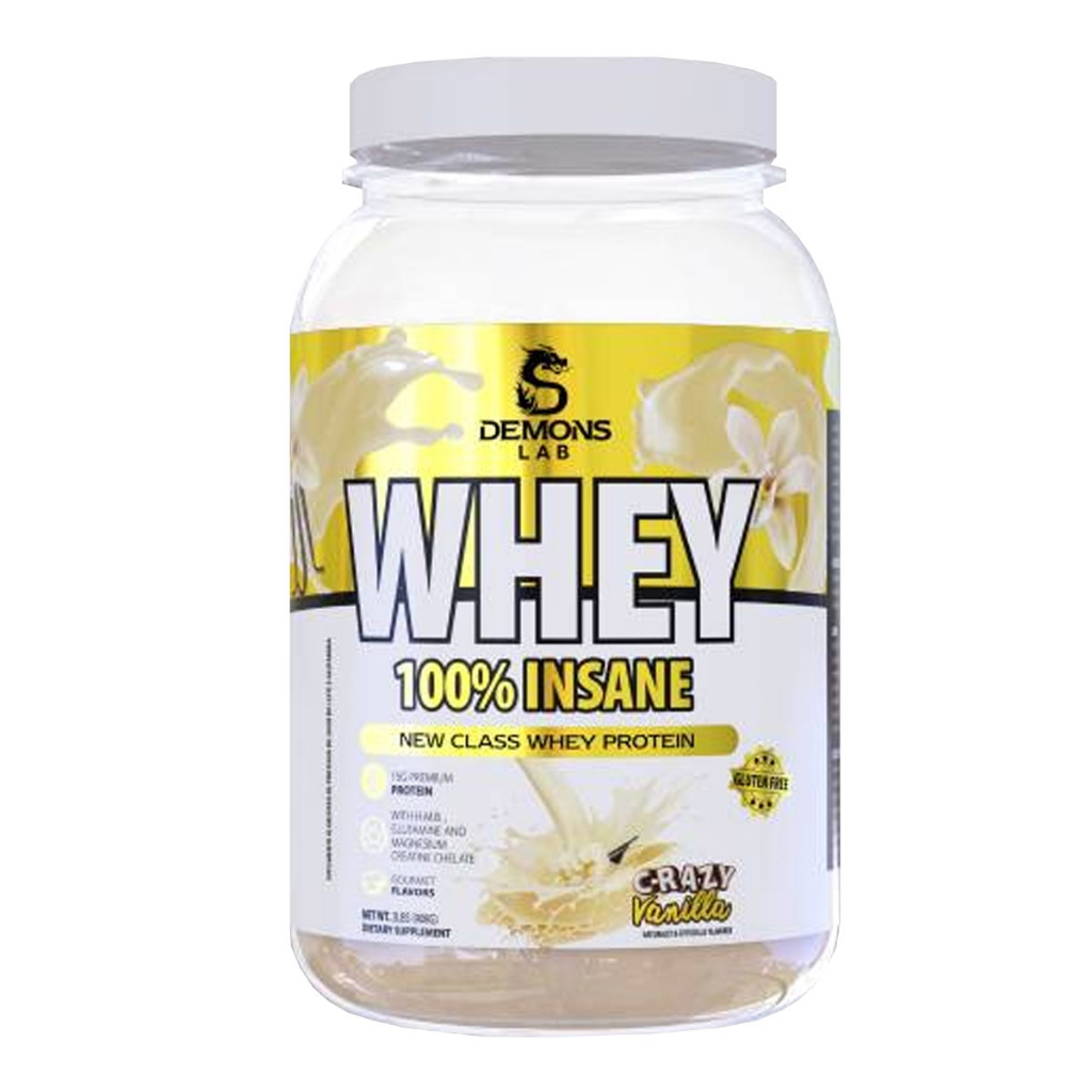 Whey Protein 100% Insane 900g Demons Lab Sabores | Shopee Brasil