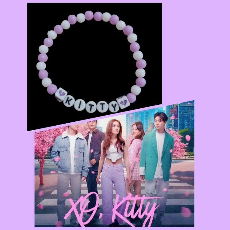 Pulseira Xo Kitty Min ho Com carinho Kitty Netflix Dorama | Shopee Brasil
