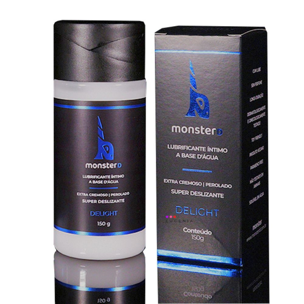 Lubrificante Íntimo Lub Perolado Monster D 150g A Base D'água Desliza e ...