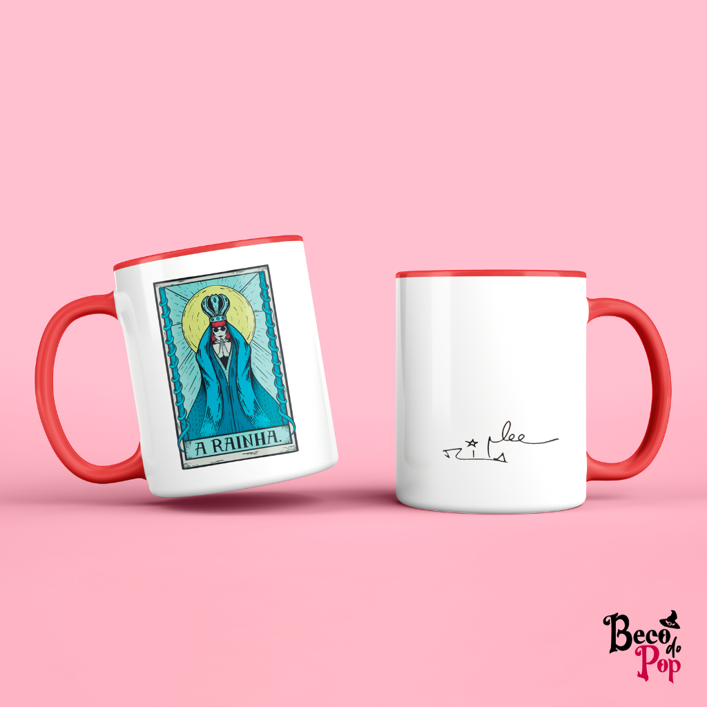 Caneca de Cerâmica - Rita Lee (A Rainha) | Shopee Brasil