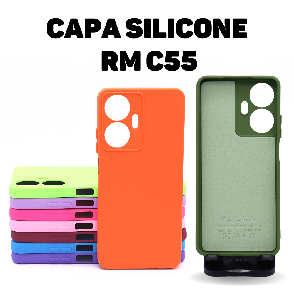 Capa Silicone RM C55 | Shopee Brasil