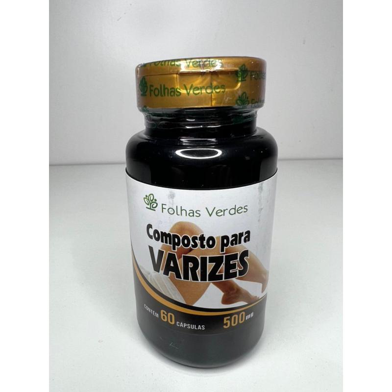 Composto Para Varizes 60 Cápsulas 500mg Shopee Brasil