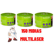 150 Midia Dvd-r Multileser Logo 4.7gb 120 Minutos 16x | Shopee Brasil