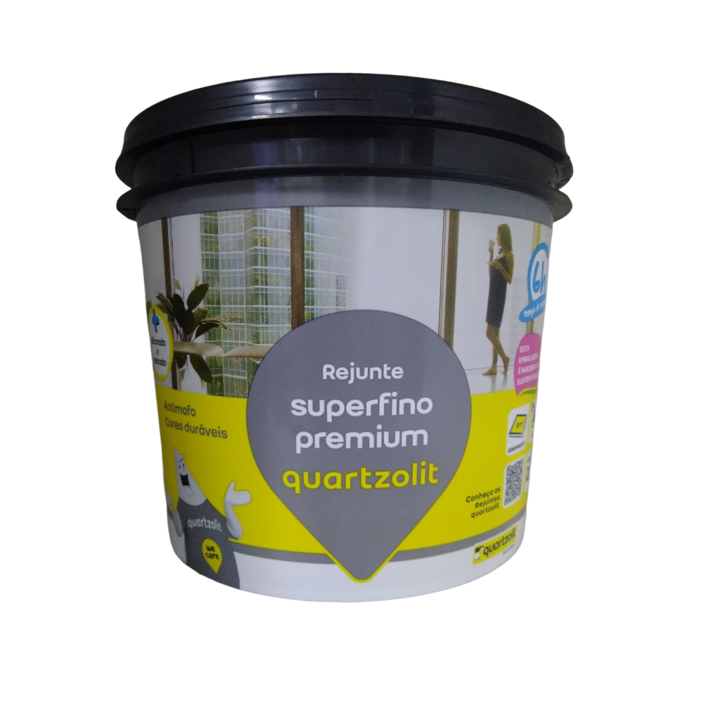 Rejunte Superfino Premium - Quartzolit 2kg Cores | Shopee Brasil