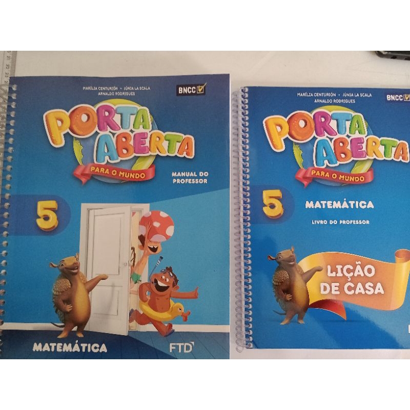 Porta aberta 5 ano matemática: Marília Centurión - FTD (livro do professor) | Shopee Brasil