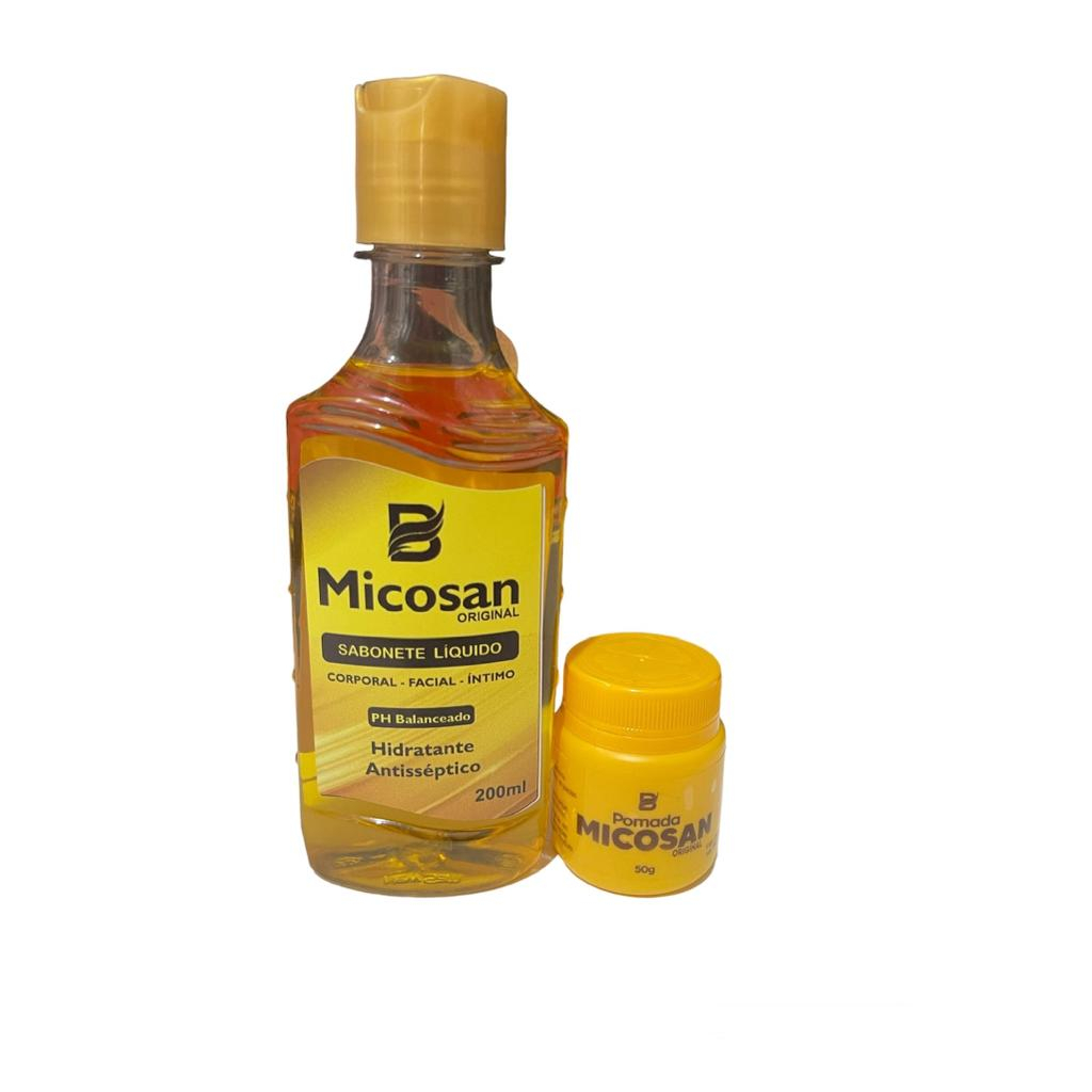 Micosan LIquido 200ML + Micosan Pomada 50g Original | Shopee Brasil