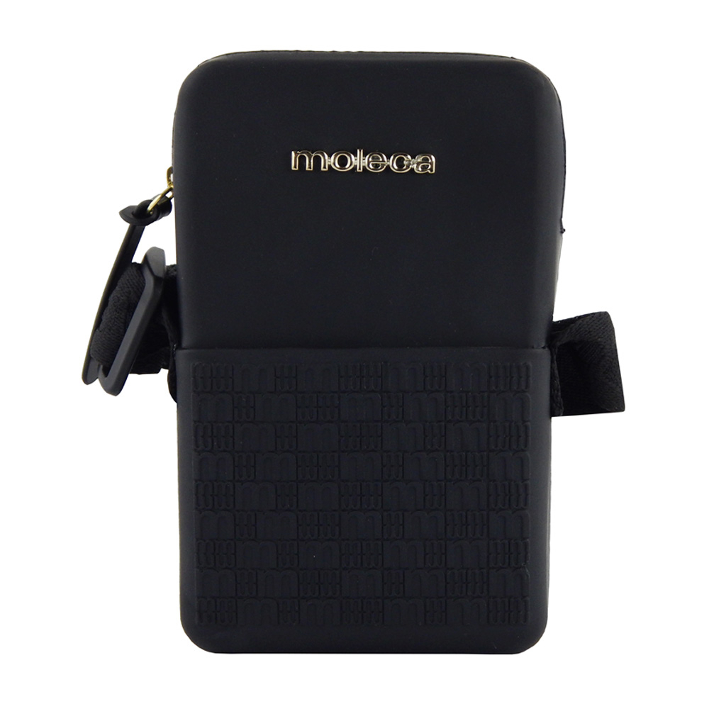 Bolsa Moleca Mini - Bag Preta Transversal Tira Colo 500311 Feminina ...