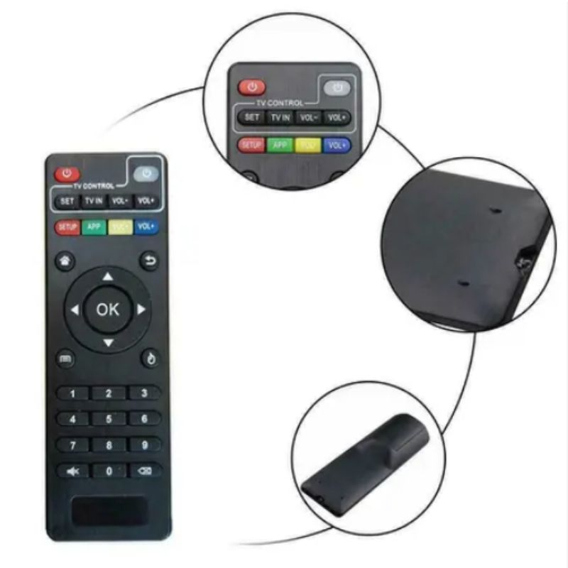 Kit 10 Controles Remoto, Tv Box Universal, 4k, Mx9, Tx3, Tx2, Tx9, Mxq ...