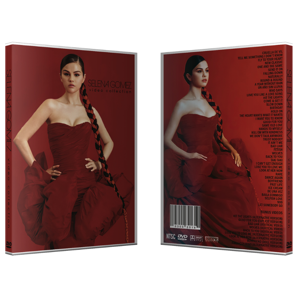 DVD SELENA GOMEZ - VIDEO COLLECTION (FAN MADE) | Shopee Brasil