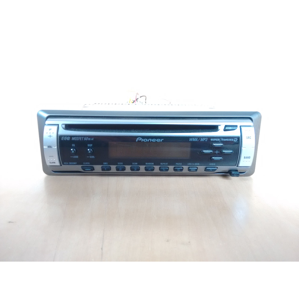 Rádio Cd Mp3 Pioneer Dgh Mp Frente Removível modelo DEH-2850MP ...