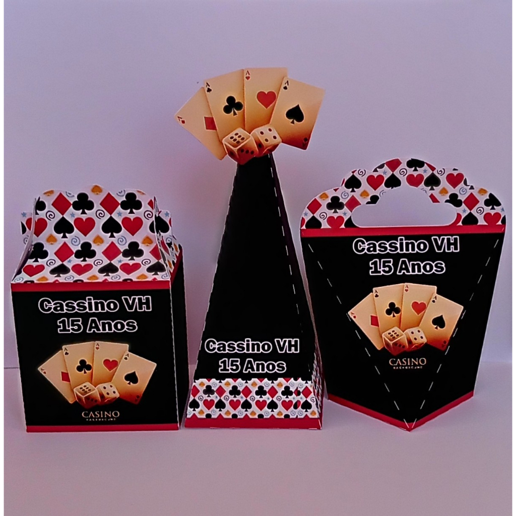 kit Lembrancinhas Personalizadas Cassino | Shopee Brasil