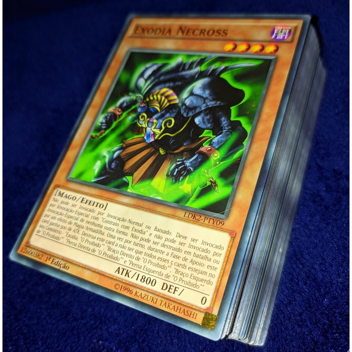 50 cartas ORIGINAIS + Exodia Necross - Yu-Gi-Oh Lote (em inglês e em ...