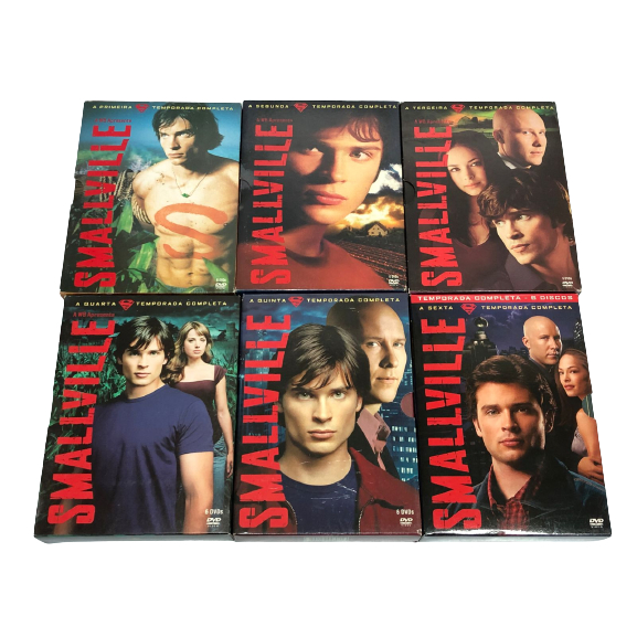 Dvds Box Série Smallville Temporadas Completas 01 Ao 06 | Shopee Brasil
