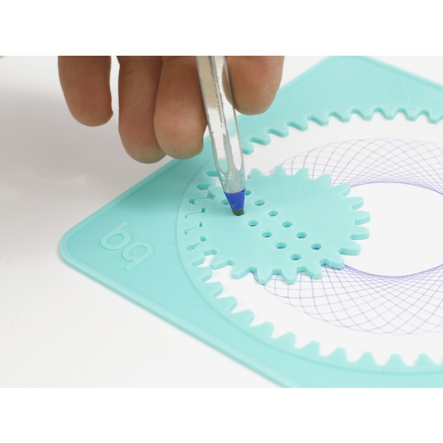 Réguas Mágicas Espirógrafo Mandala Spirograph Desenho | Shopee Brasil